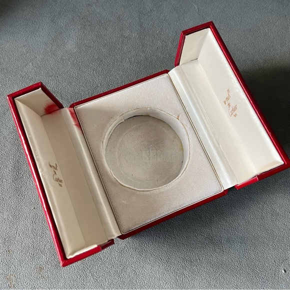 Cartier | Storage & Organization | Vintage Cartier Clock Box 48x40x2 ...